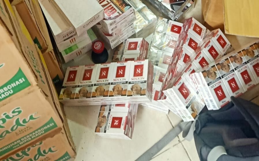 Bea Cukai Banda Aceh Sita 90 Ribu Batang Rokok Ilegal selama Mei 2024